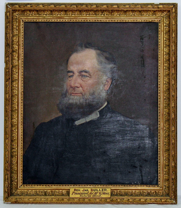 Painting: Rev Dr James Buller - Canterbury Museum Painting: Rev Dr James Buller - Canterbury Museum