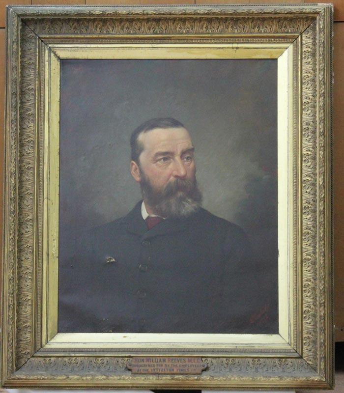 Painting: William Reeves - Canterbury Museum