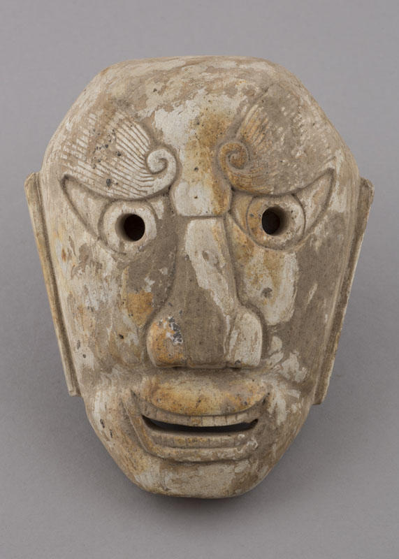 Ceramic: mask - Canterbury Museum