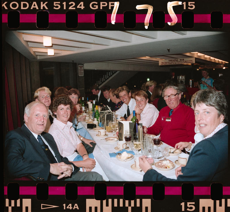 Negative: World Amateur Golf Championships Dinner 1990 - Canterbury Museum