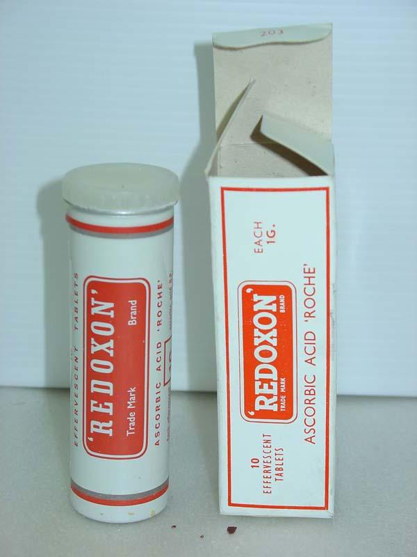 Effervescent Tablets: Redoxin Ascorbic Acid - Canterbury Museum