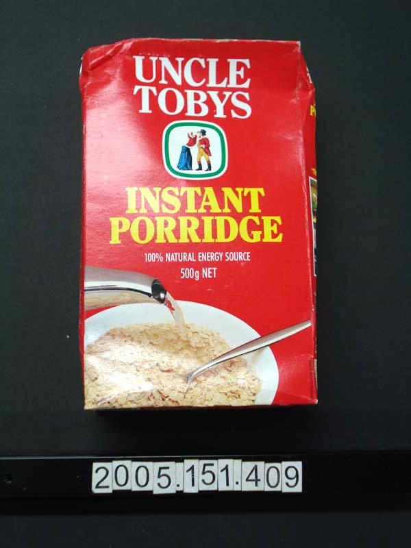 Box: Porridge - Canterbury Museum