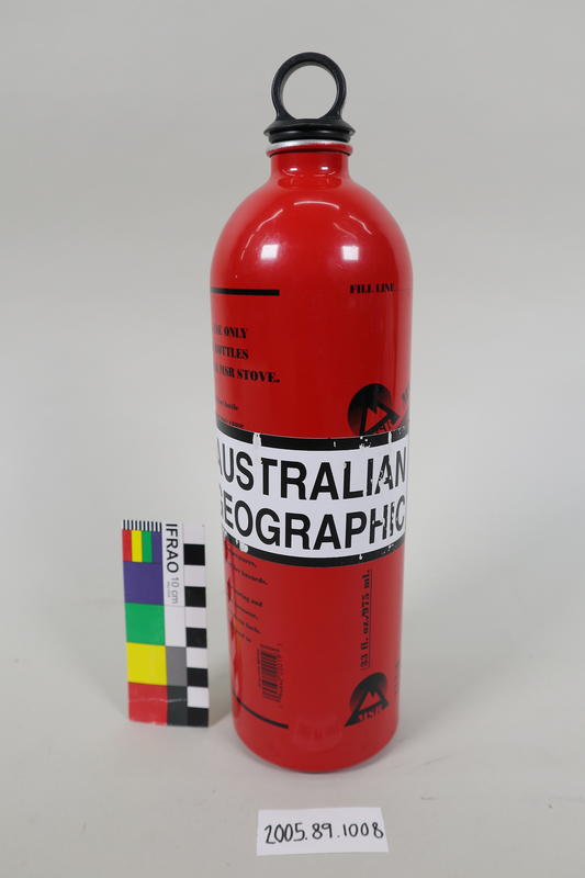 MSR fuel bottle - Canterbury Museum