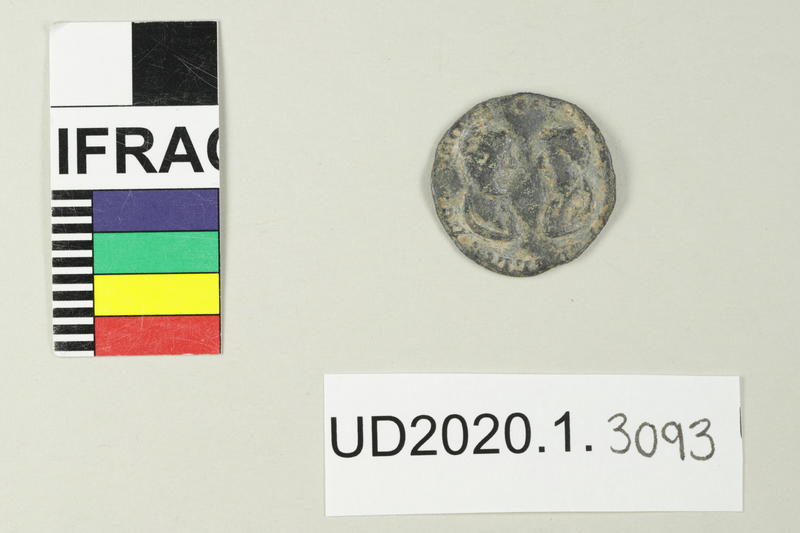 Cast of Roman coin - Canterbury Museum