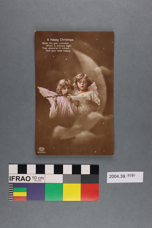 Postcard: A Happy Christmas - Canterbury Museum