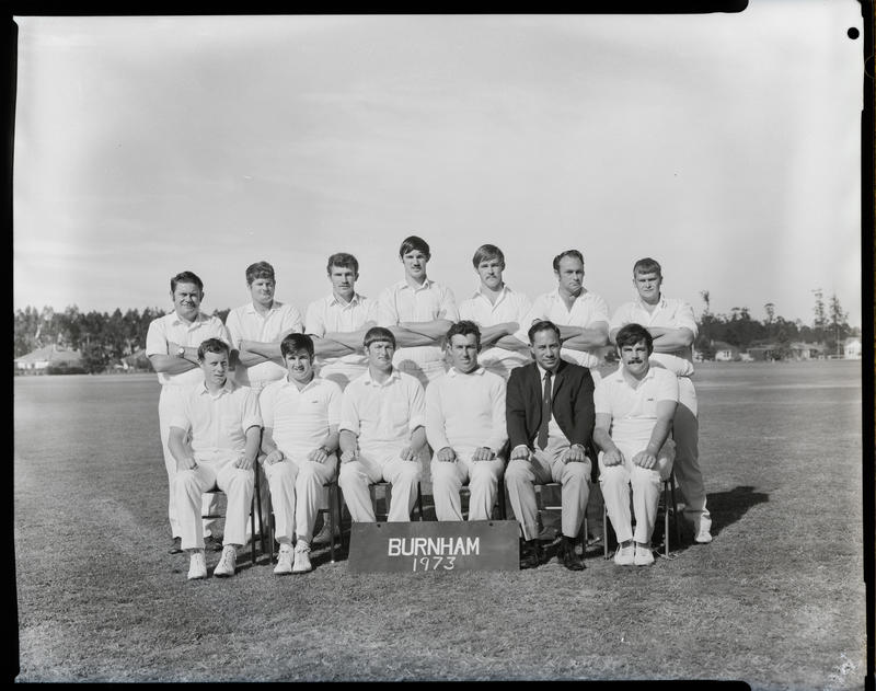 Film negative: Burnham Inter-camp cricket teams, Burnham - Canterbury ...