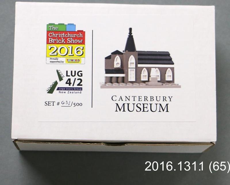 Building Blocks: Canterbury Museum Lego Set, The Christchurch Brick ...