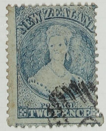 Stamp: New Zealand Two Pence - Canterbury Museum