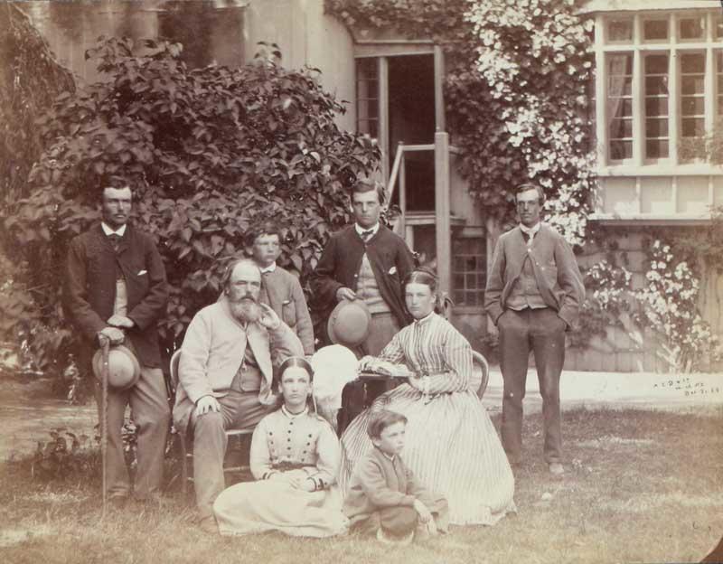 Photograph: Barker Family - Canterbury Museum