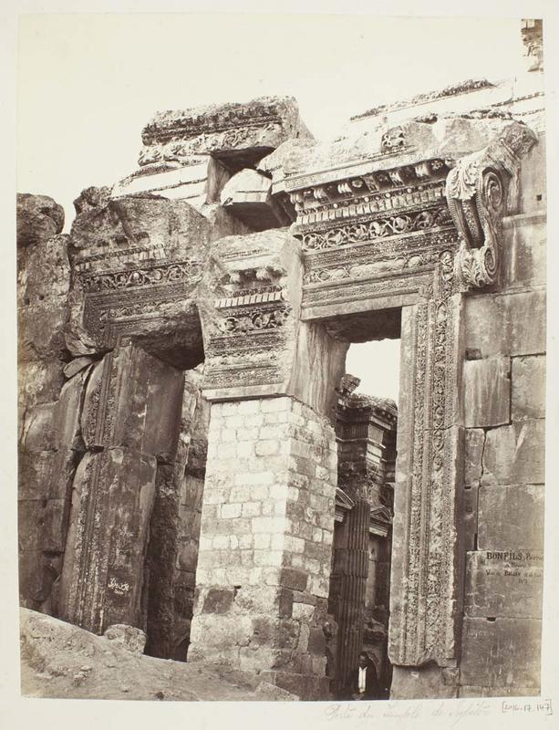 Photograph: Temple Fort Pillar Entrance - Canterbury Museum