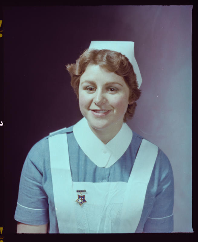 Negative: Miss E. Hamilton Nurse Portrait - Canterbury Museum