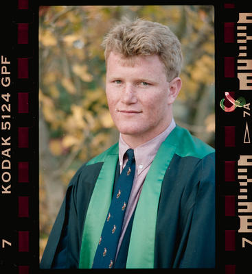 Negative: Lincoln Graduation 1992 - Canterbury Museum