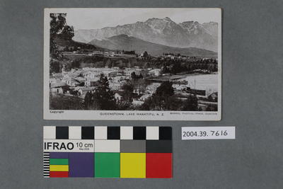 Postcard: Queenstown - Canterbury Museum