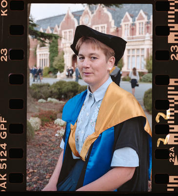 Negative: Lincoln Graduation 1993 - Canterbury Museum