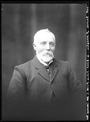 Glass Plate Negative: Mr James Forrester - Canterbury Museum