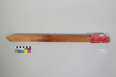 Scott Base cable marking stake - Canterbury Museum