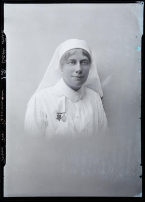 Film Negative: Miss M Newman - Canterbury Museum