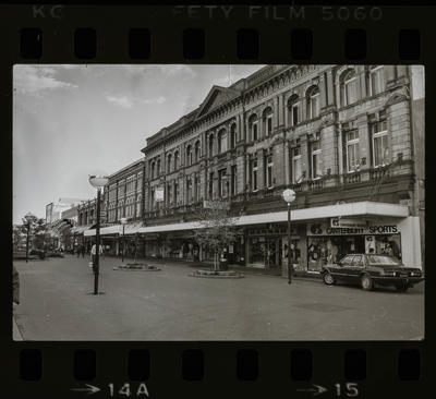 Negative: City Mall - Canterbury Museum