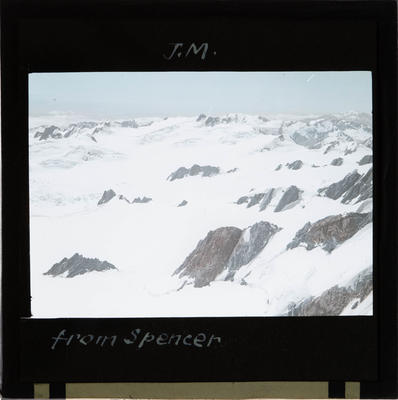 Lantern Slide: Mountain landscape - Canterbury Museum