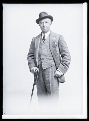Glass Plate Negative: Mr A Boyle - Canterbury Museum