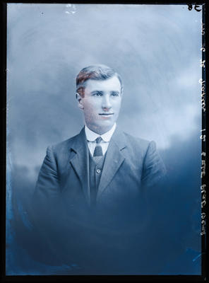 Glass Plate Negative: Mr H H Napier - Canterbury Museum