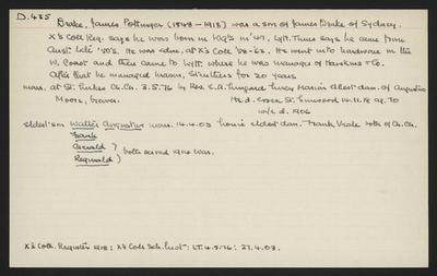 Macdonald Dictionary Record: James Pottinger Drake - Canterbury Museum