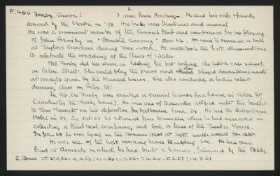 Macdonald Dictionary Record: George Furby - Canterbury Museum