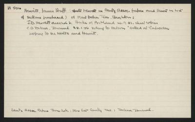 Macdonald Dictionary Record: James Duff Hewitt - Canterbury Museum