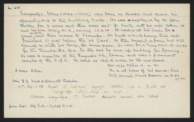 Macdonald Dictionary Record: John Langridge - Canterbury Museum