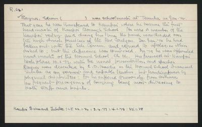 Macdonald Dictionary Record: Edwin Rayner - Canterbury Museum