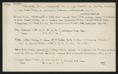 Macdonald Dictionary Record: John Finnimore, Joseph Firth, J P Firth ...
