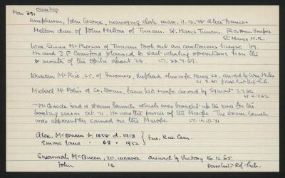 Macdonald Dictionary Record: John George Macpherson, William Gunn ...