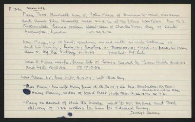 Macdonald Dictionary Record: Henry Pearcey, Thomas Bushell Pierce ...