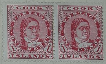 Stamps: Cook Islands One Penny - Canterbury Museum