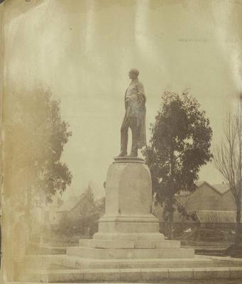Photograph: John Robert Godley Statue - Canterbury Museum