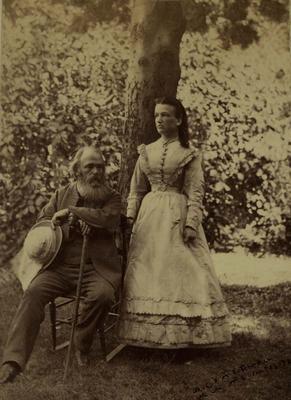 Photograph: Alfred Charles Barker and Mary Emma Barker - Canterbury Museum