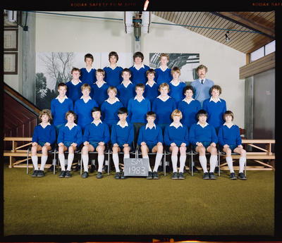 Negative: CBHS Form 5M 1983 - Canterbury Museum
