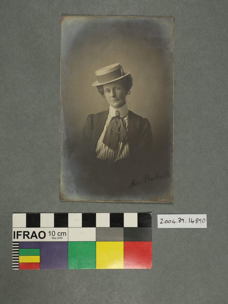 Postcard: Portrait of a woman - Canterbury Museum