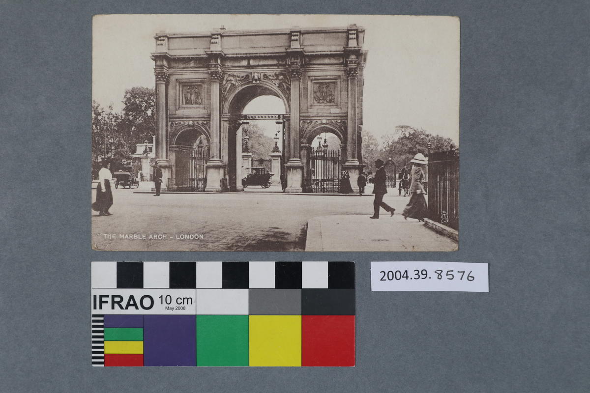 Postcard: The Marble Arch - Canterbury Museum