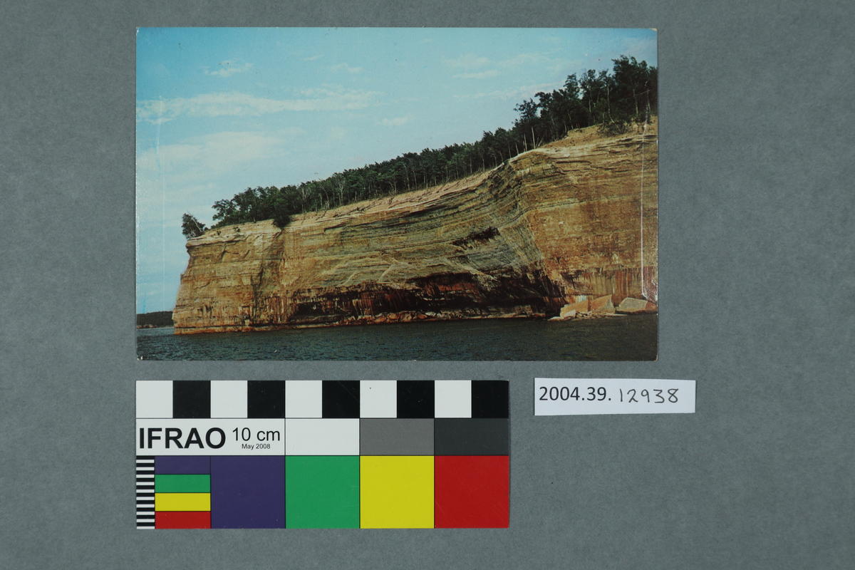 Postcard of Pictured Rocks - Canterbury Museum