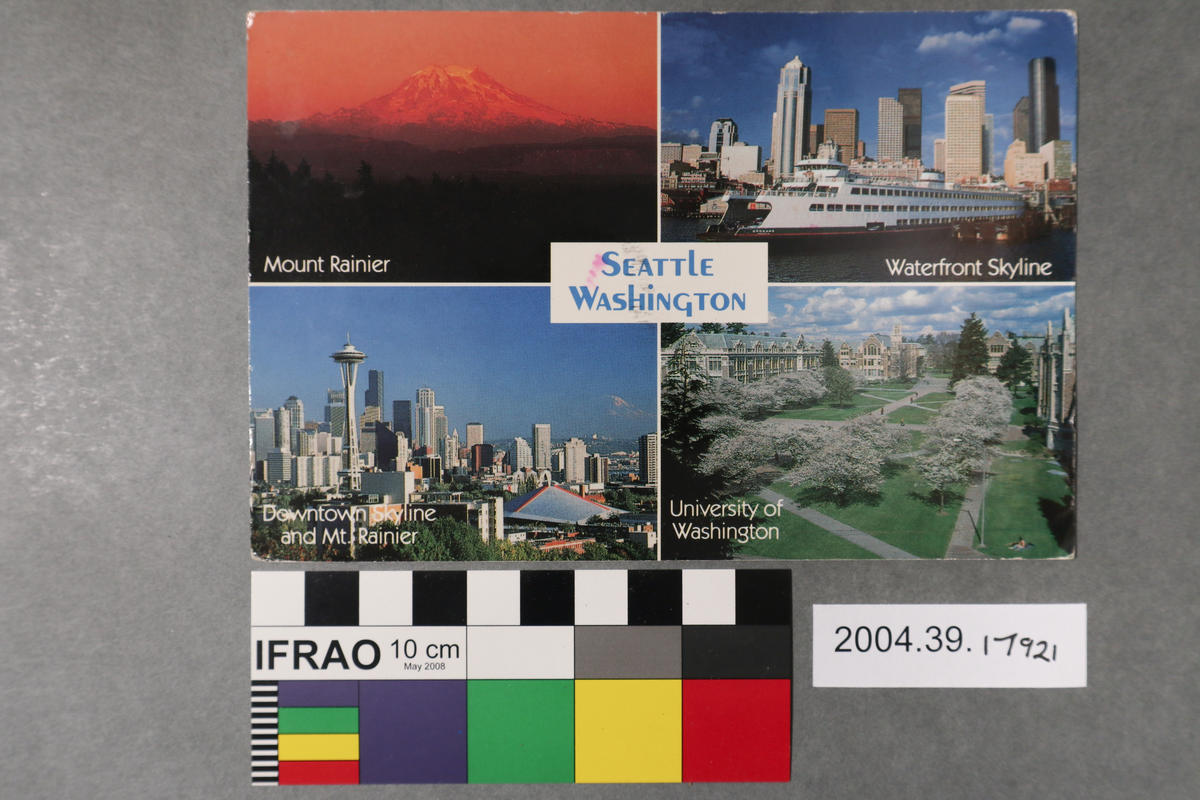 Postcard: Seattle Washington - Canterbury Museum