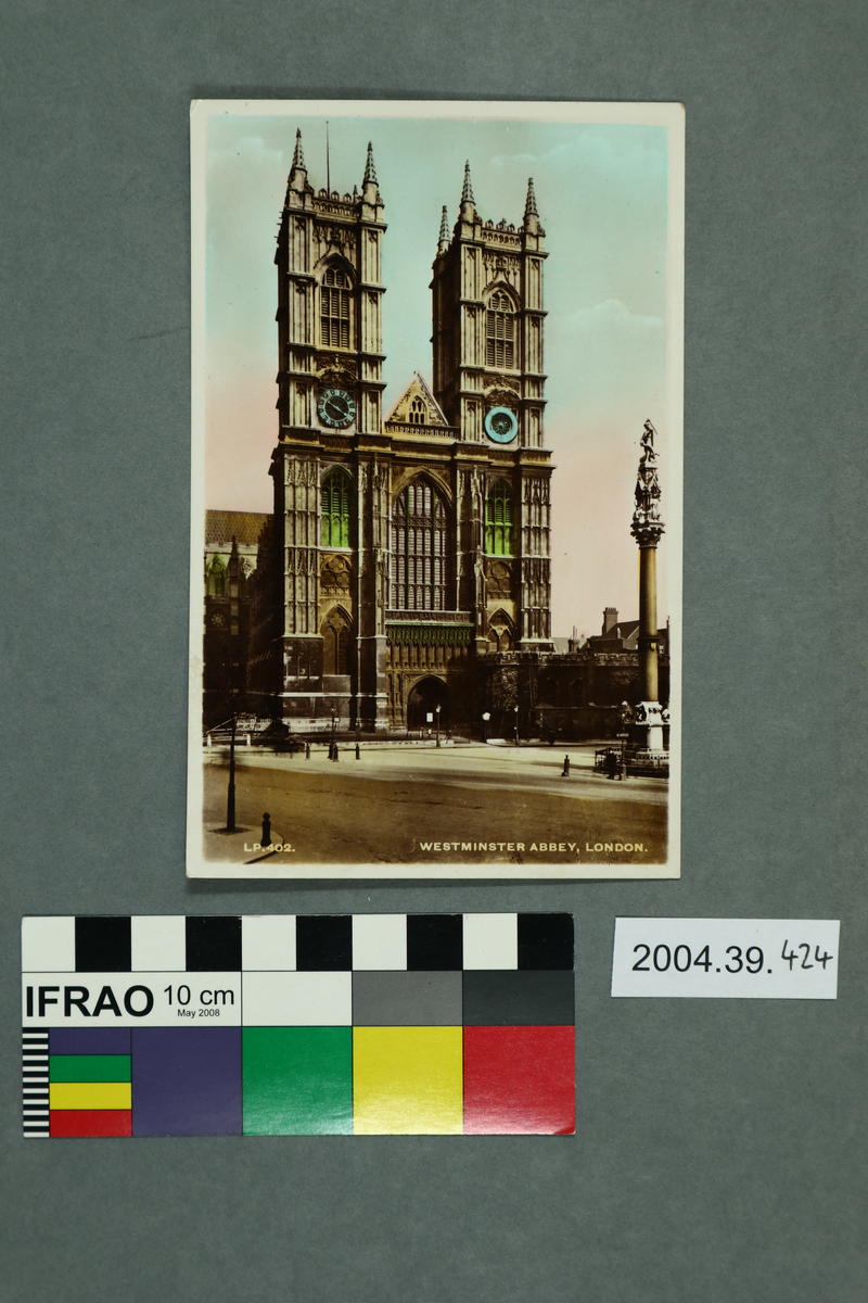 Postcard: Westminster Abbey, London - Canterbury Museum
