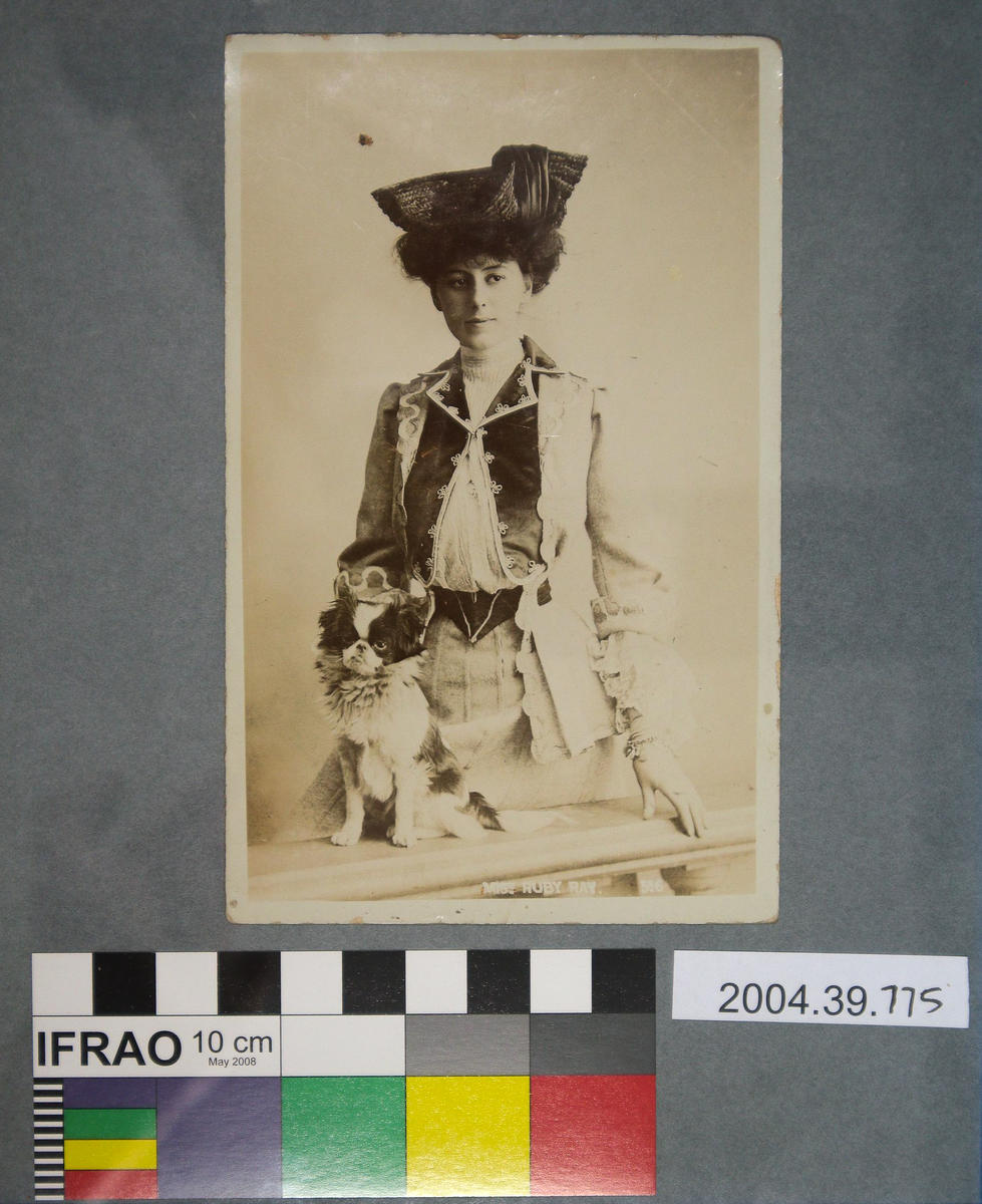 Postcard: Miss Ruby Ray - Canterbury Museum