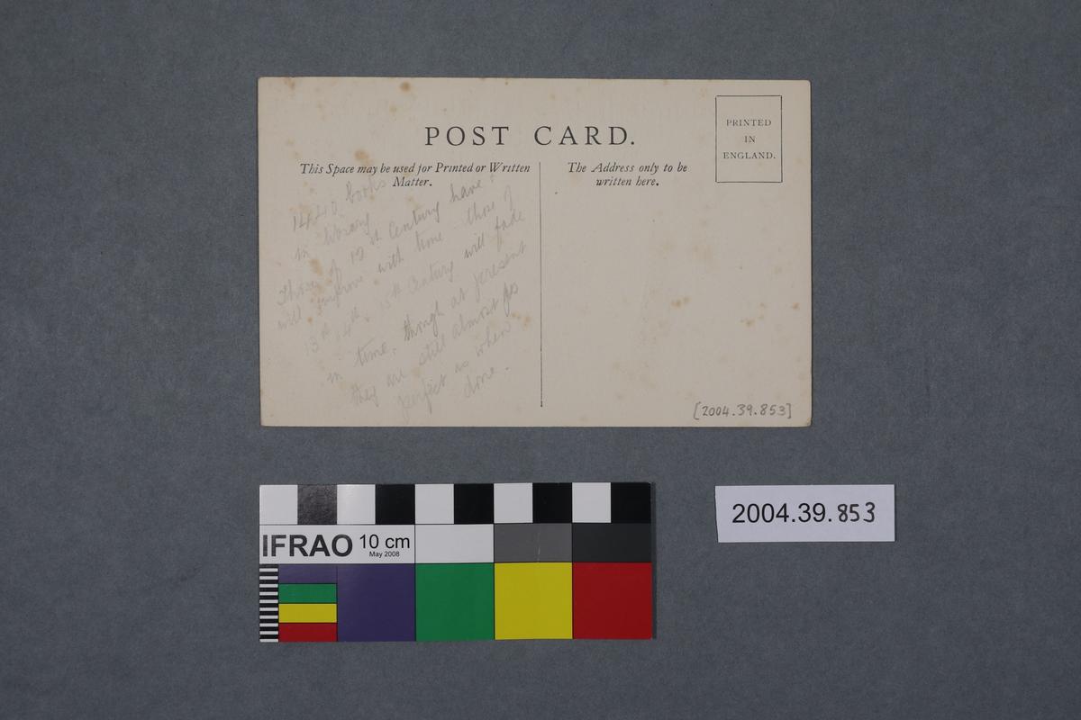 Postcard: Reading In A Chained Library, Hereford Cathedral - Canterbury ...