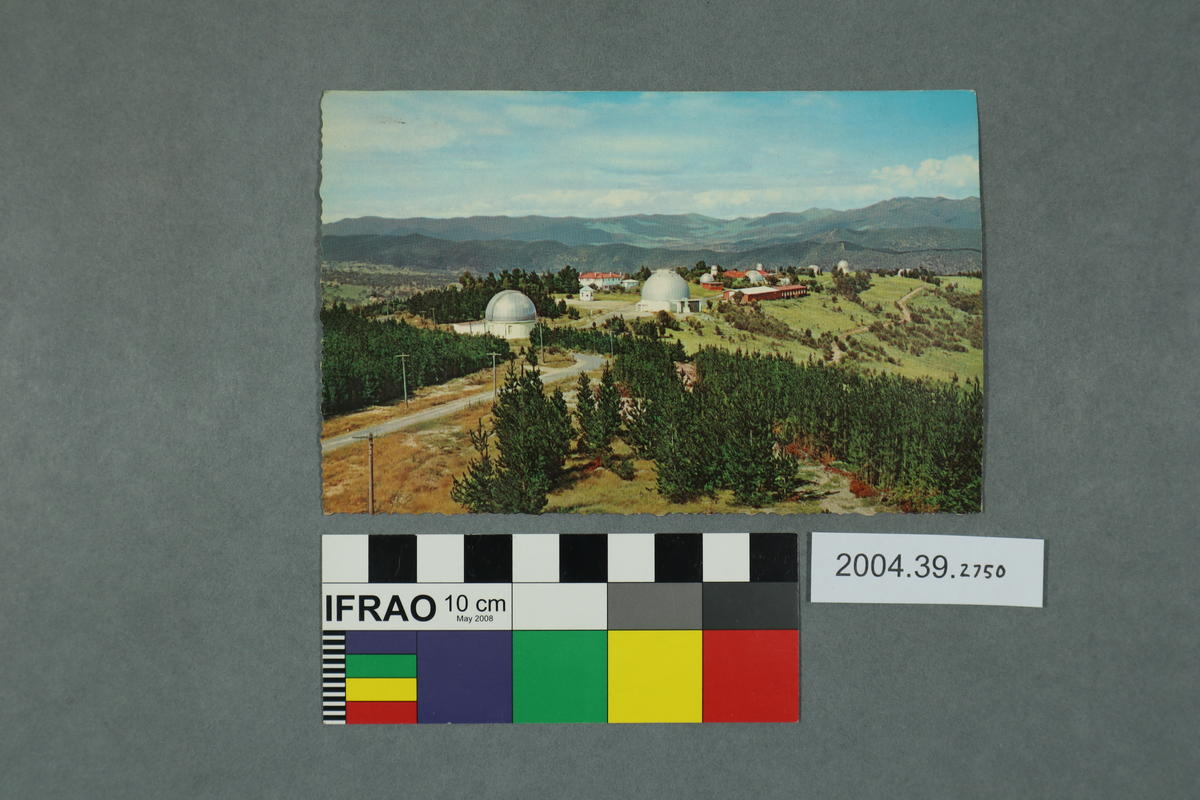 Postcard of the Mount Stromlo Observatory - Canterbury Museum