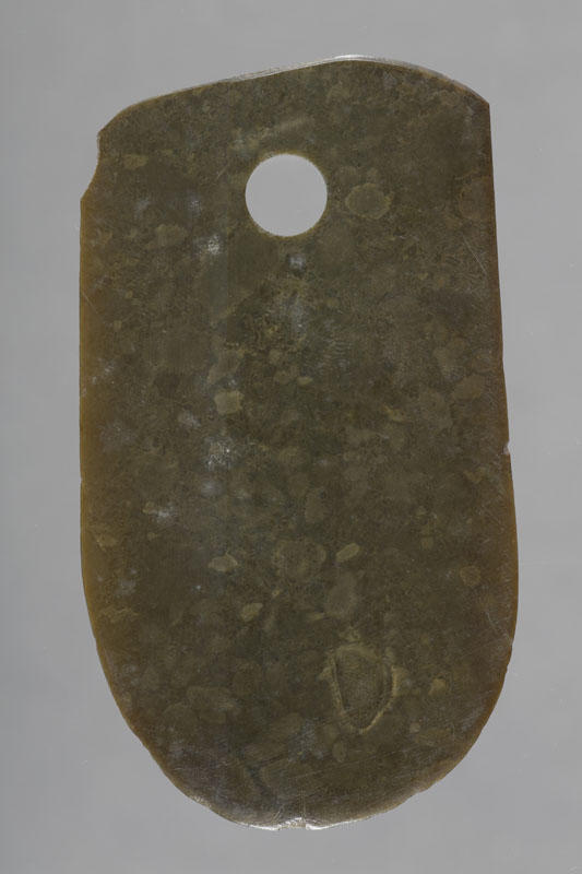 Jade: adze-shaped - Canterbury Museum