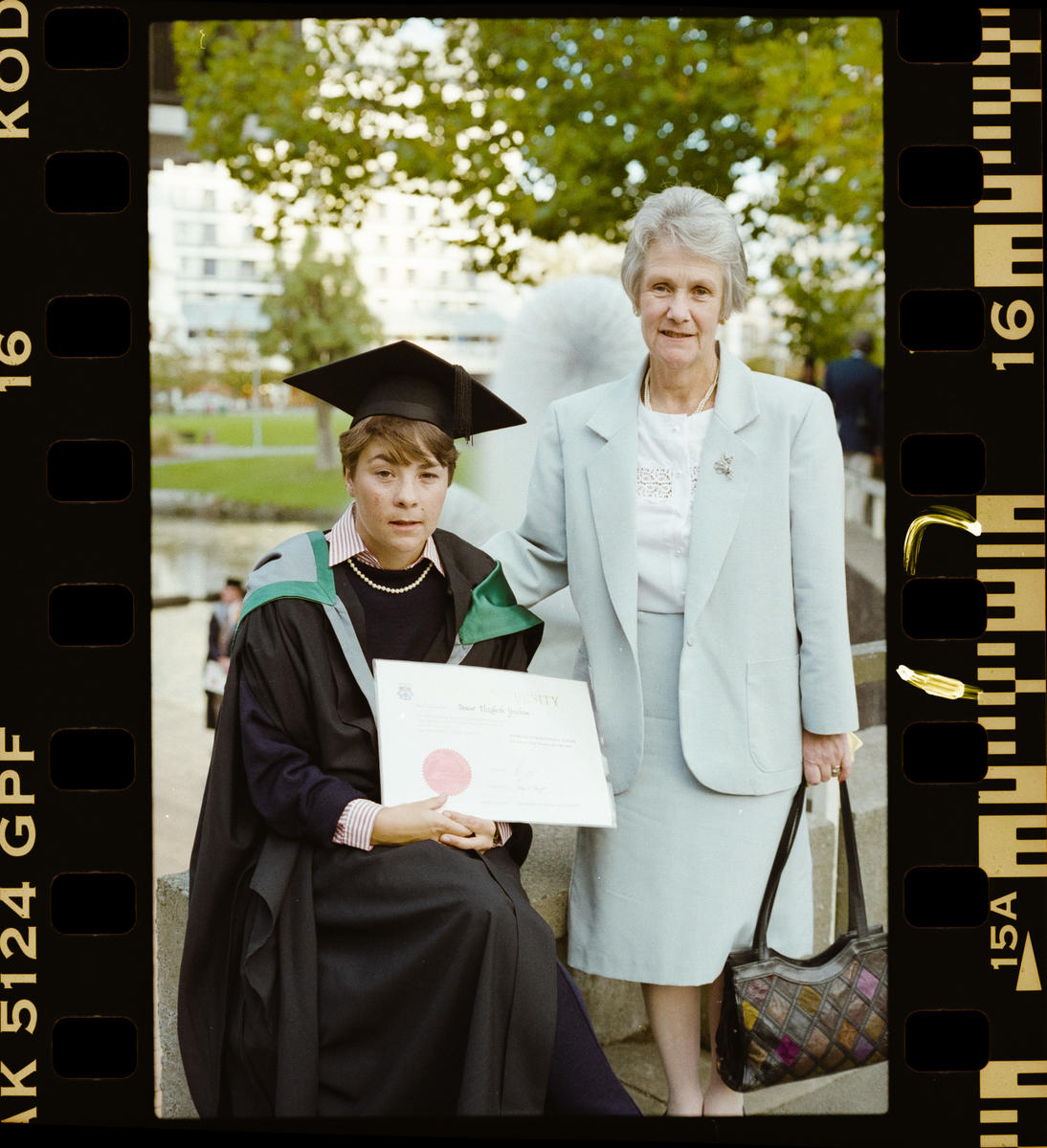 Negative: Lincoln University Graduation 1994 - Canterbury Museum