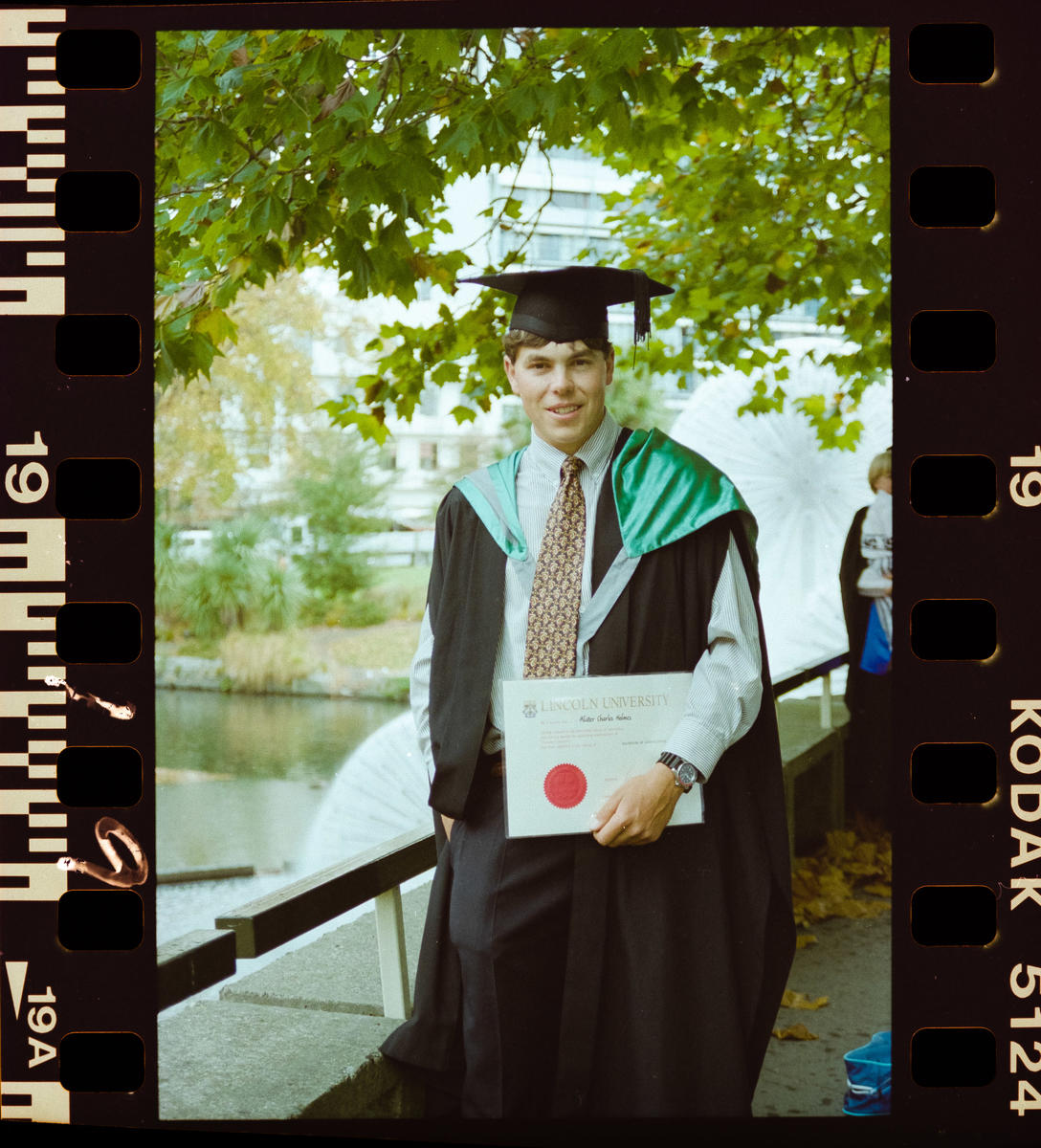 Negative: Lincoln College Graduation 1996 - Canterbury Museum