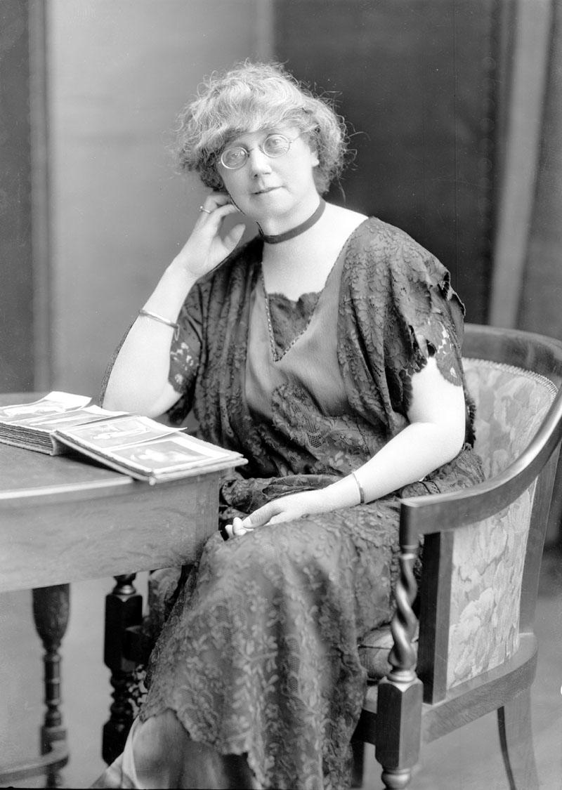 Film Negative: Mrs E Fielden - Canterbury Museum