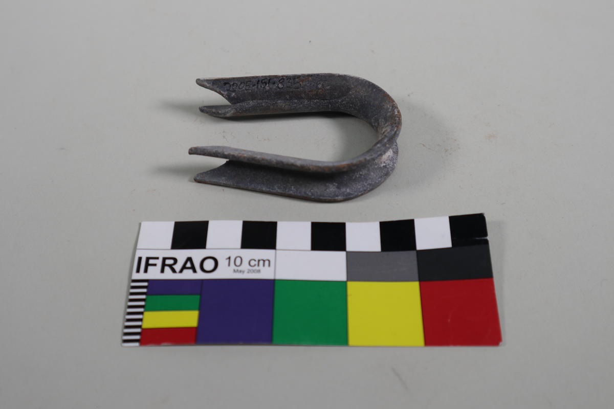 Galvanised iron staple - Canterbury Museum